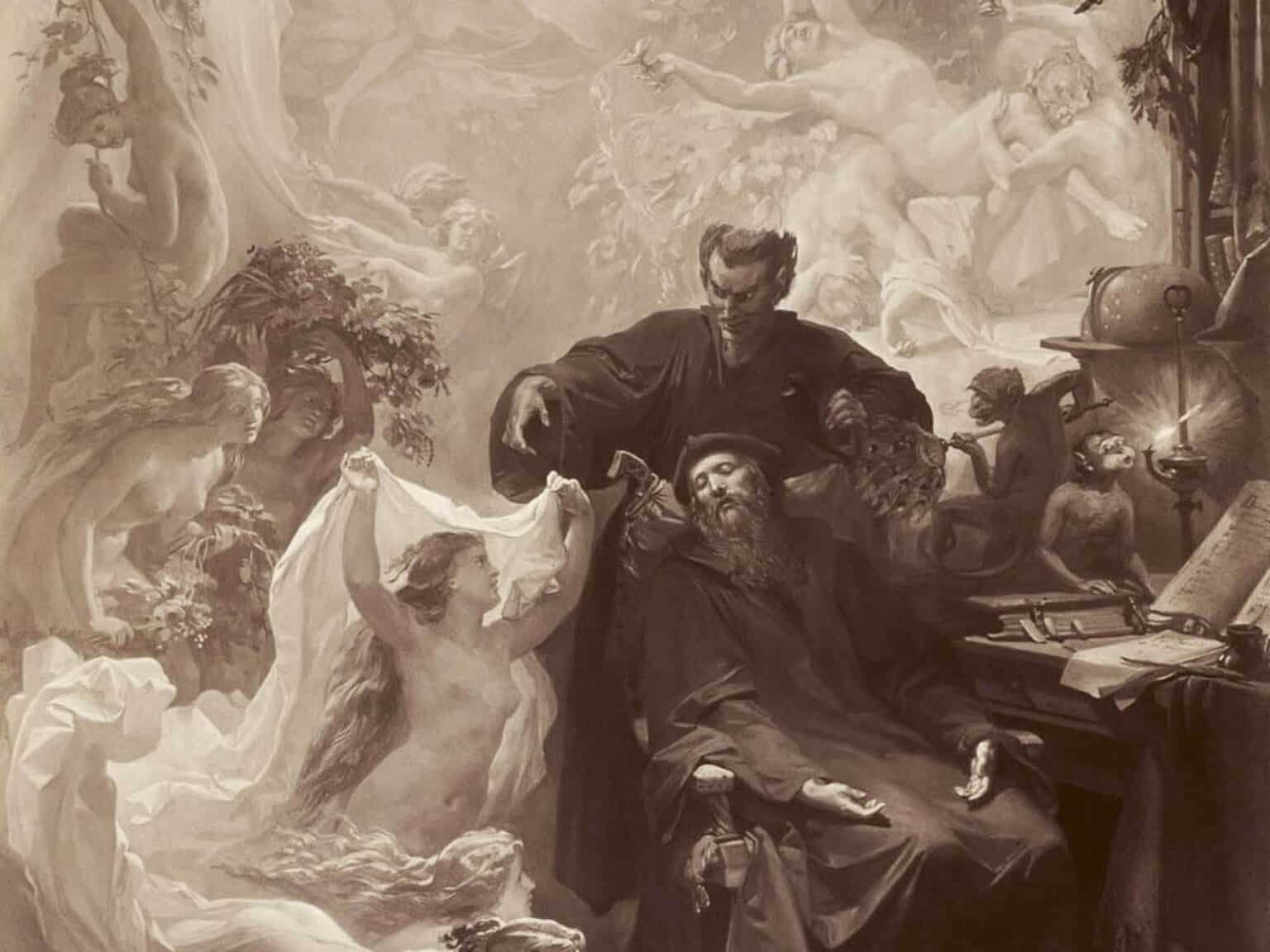 Essay - Mit Faust in die Astralwelt schauen